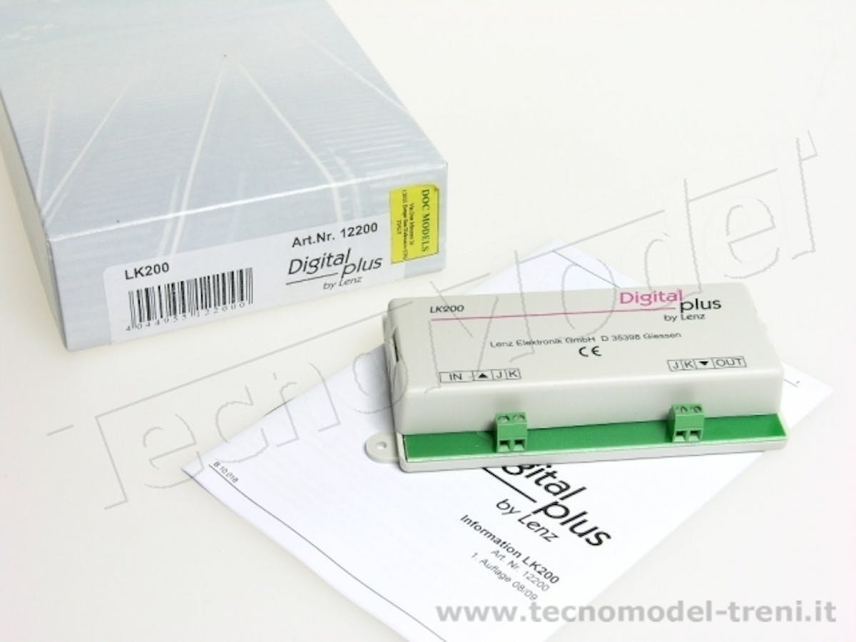 Lenz 12200 LK200 loop module Lenz Digital Plus (ex LK100) - TecnoModel.it