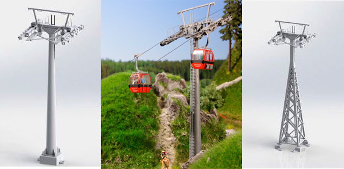 Brawa 6342 Funivia di Hahnenkammrenn motorizzata - TecnoModel.it