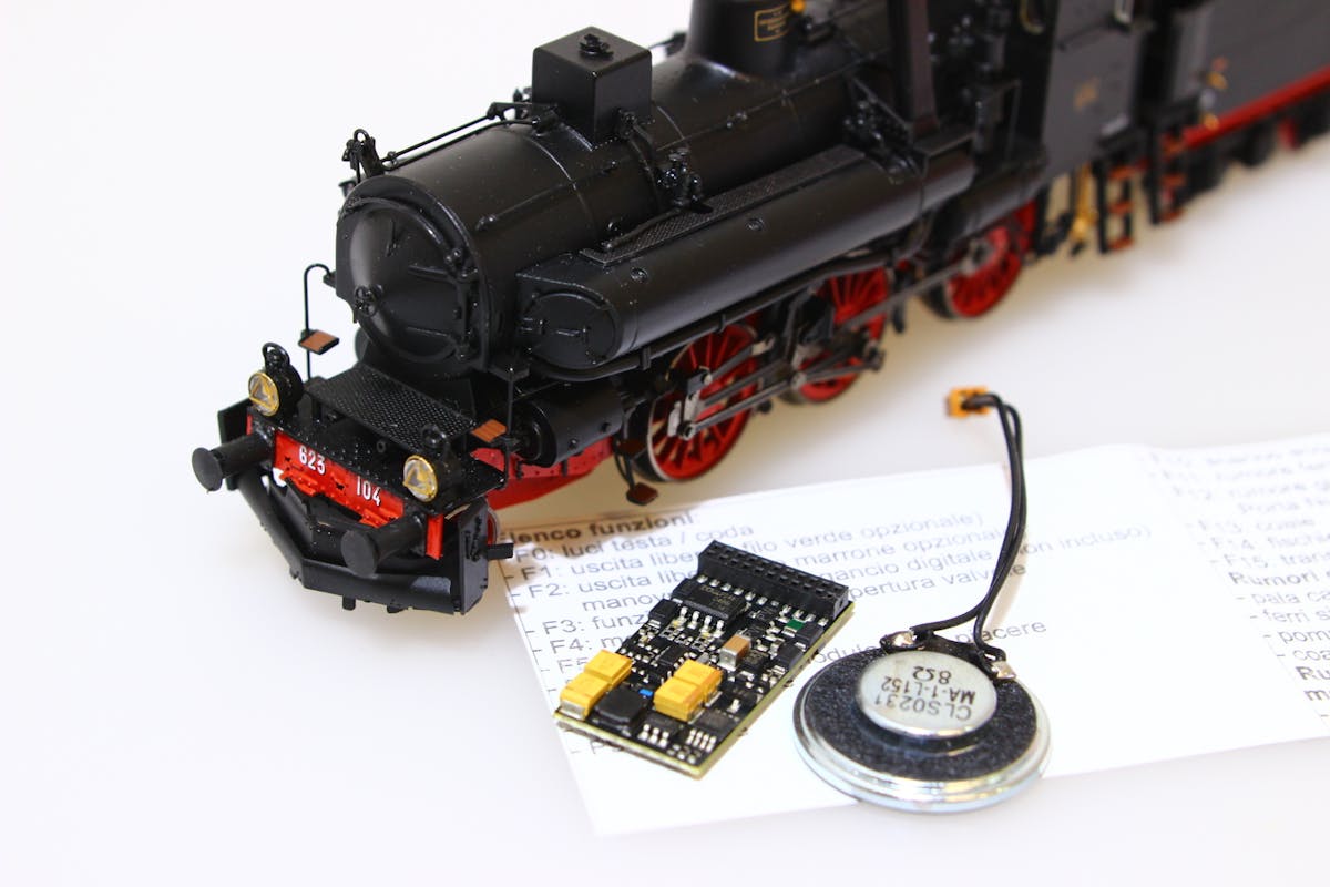 Zimo FS-Gr.623/MS440D Decoder Sound DCC 21 pin suoni originali per FS ...