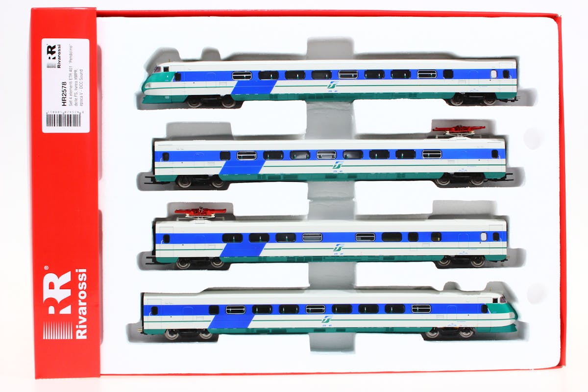 Rivarossi HR2578 FS ETR 401 'Pendolino' livrea XMPR ep.V - DCC Sound ...
