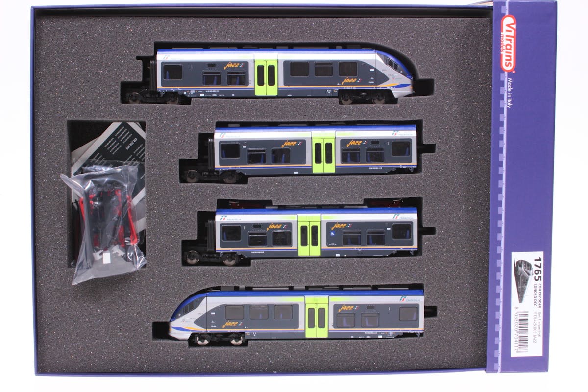 Vitrains 1765 FS ETR 425 - 324 ''Jazz'' di Trenitalia set da 4 elementi ...