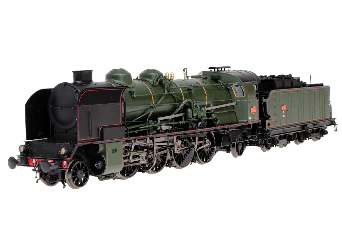 REE Modeles MB-051 Locomotiva a vapore Mikado 5-141 E 388 - SNCF ...