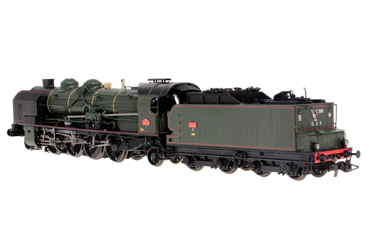 REE Modeles MB-051 Locomotiva a vapore Mikado 5-141 E 388 - SNCF ...