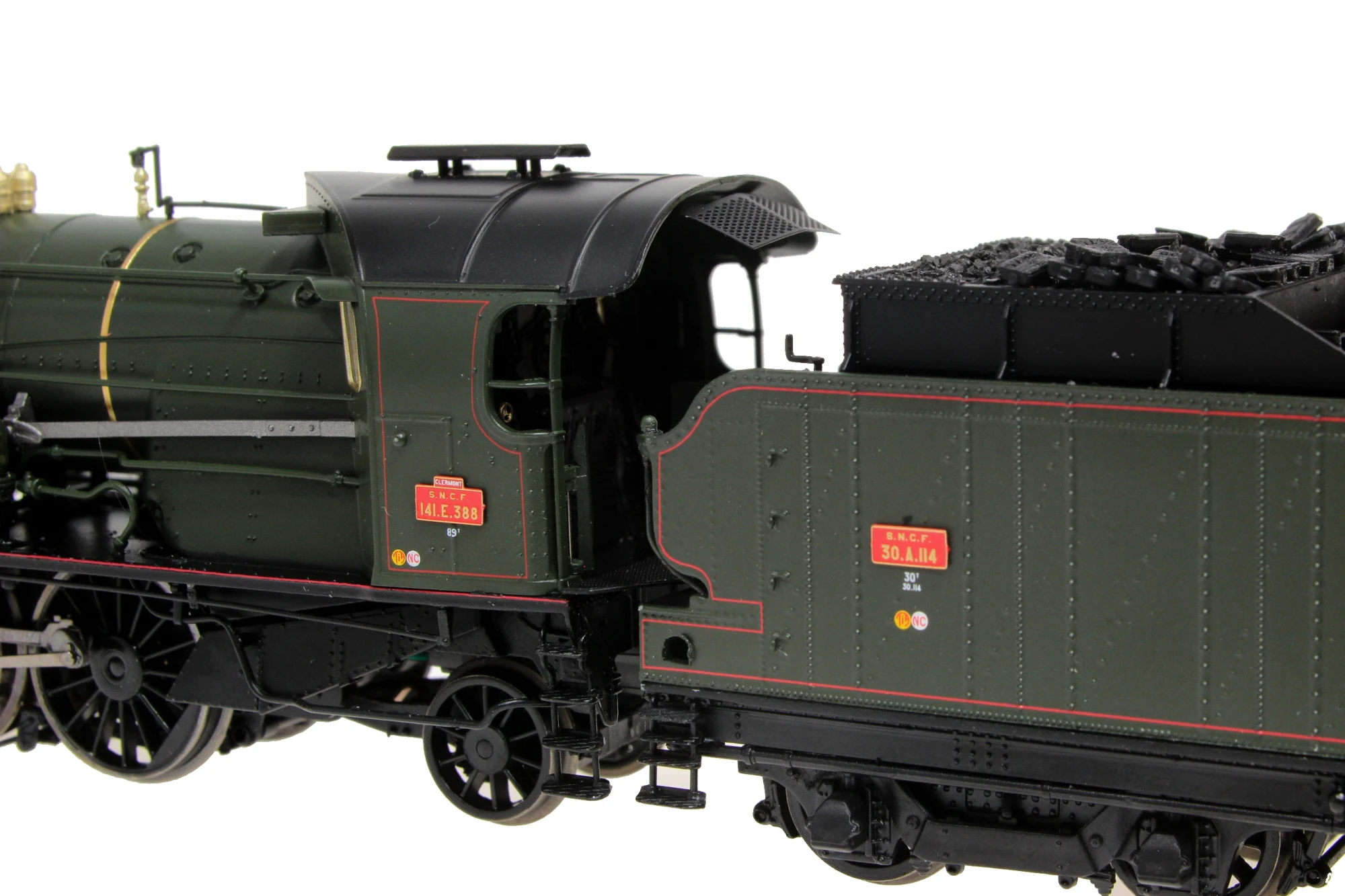 REE Modeles MB-051 Locomotiva a vapore Mikado 5-141 E 388 - SNCF ...
