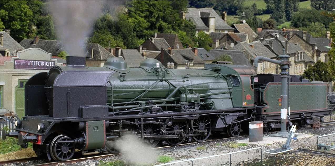 REE Modeles MB-051 Locomotiva a vapore Mikado 5-141 E 388 - SNCF ...