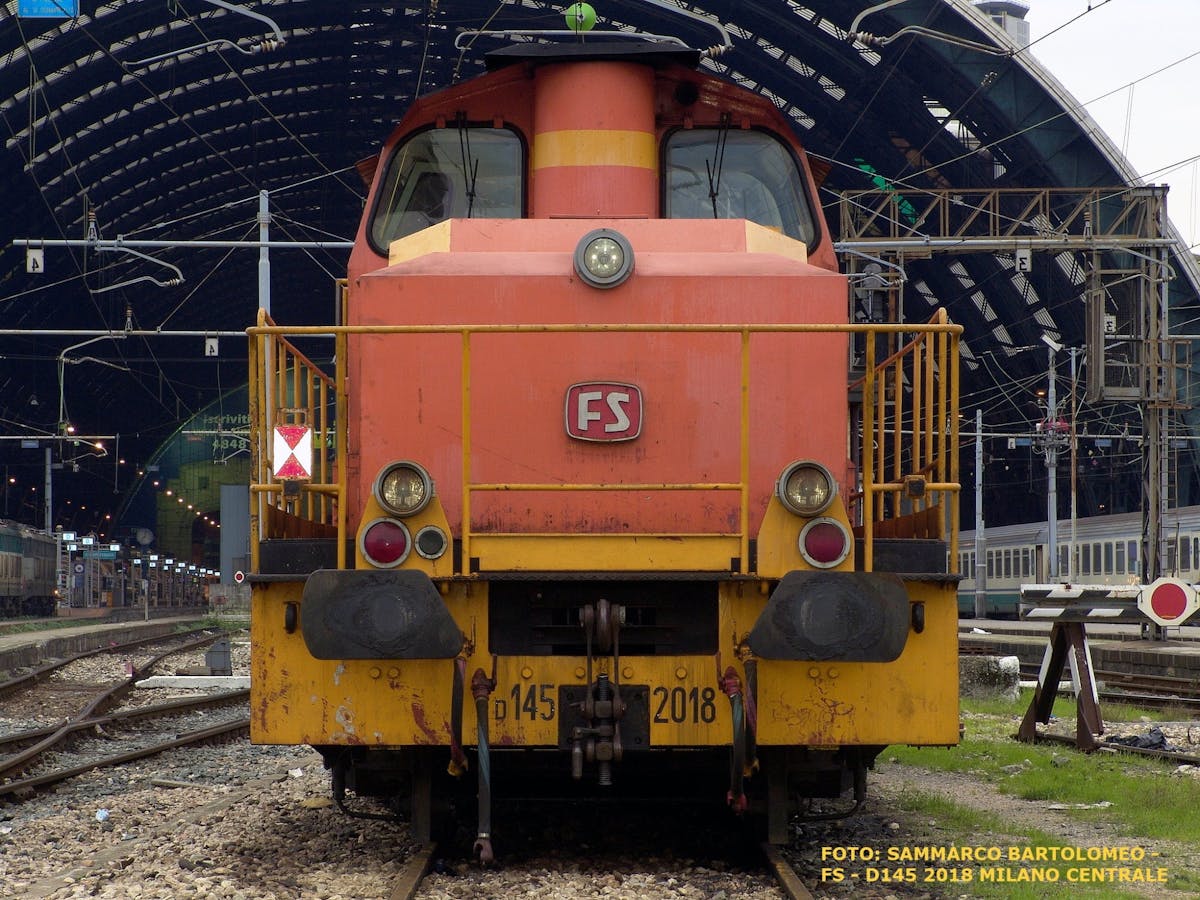 Piko 52840 FS locomotiva diesel D.145 2018 dep.loc. Milano Sm.to ep.V ...
