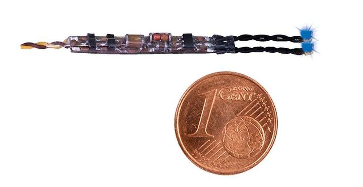 Viessmann 5271 Doppio mini-LED blu, con micro-elettronica lampeggiante ...