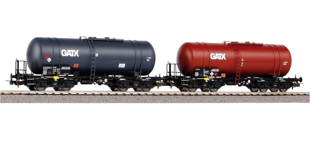 Piko 58384 Set due carri cisterna (406Rb) GATX Rail Poland ep. VI - TecnoModel.it