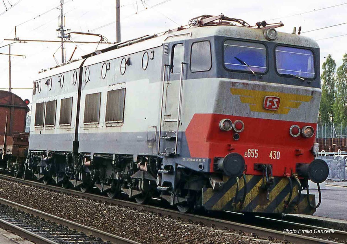 Arnold HN2511S FS locomotiva elettrica E656 461 ''Caimano'' di 5 serie ep.V - DCC Sound - Scala ...