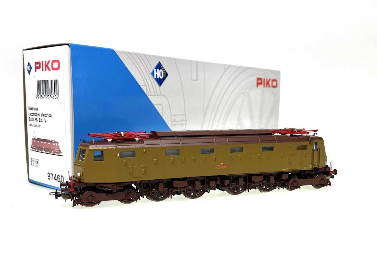 Piko 97460 FS locomotiva Elettrica E.428 137 di Seconda Serie ...