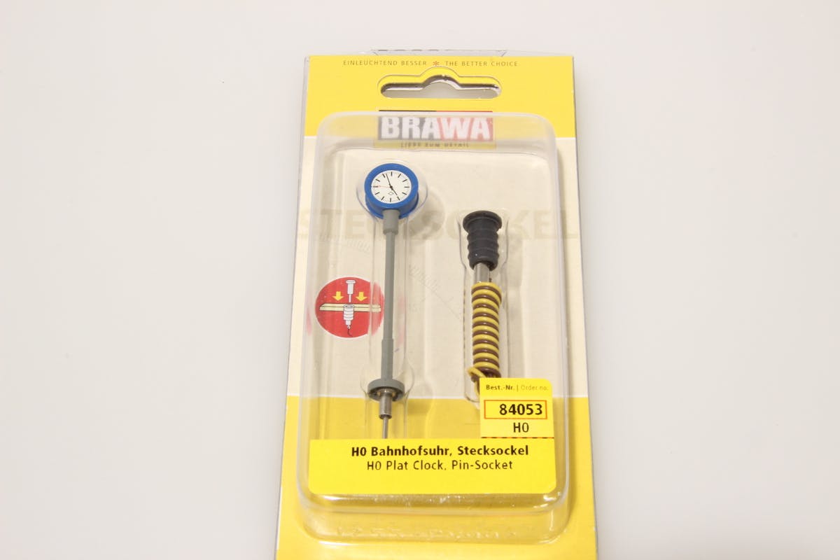 Brawa 84153 Orologio da stazione / città illuminato - TecnoModel.it