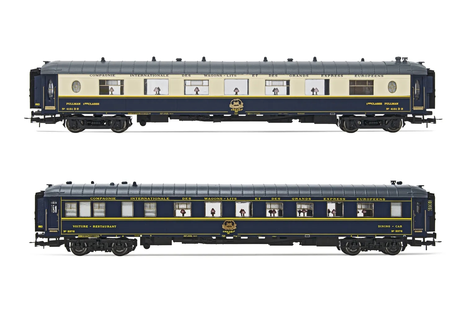 Jouef HJ4172 CIWL set 2 carrozze, composto da una Pullman n.4151 ...