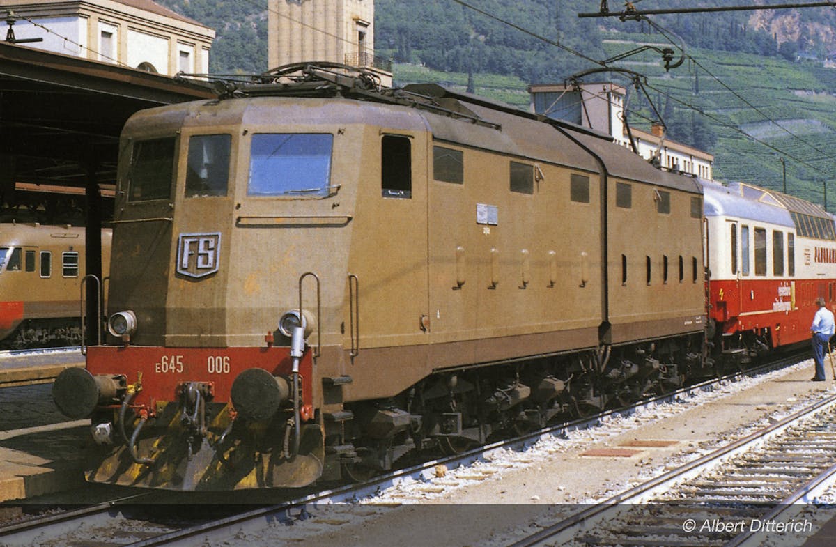 Rivarossi HR2933 FS, locomotiva elettrica E.645 014, 1a serie, livrea ...