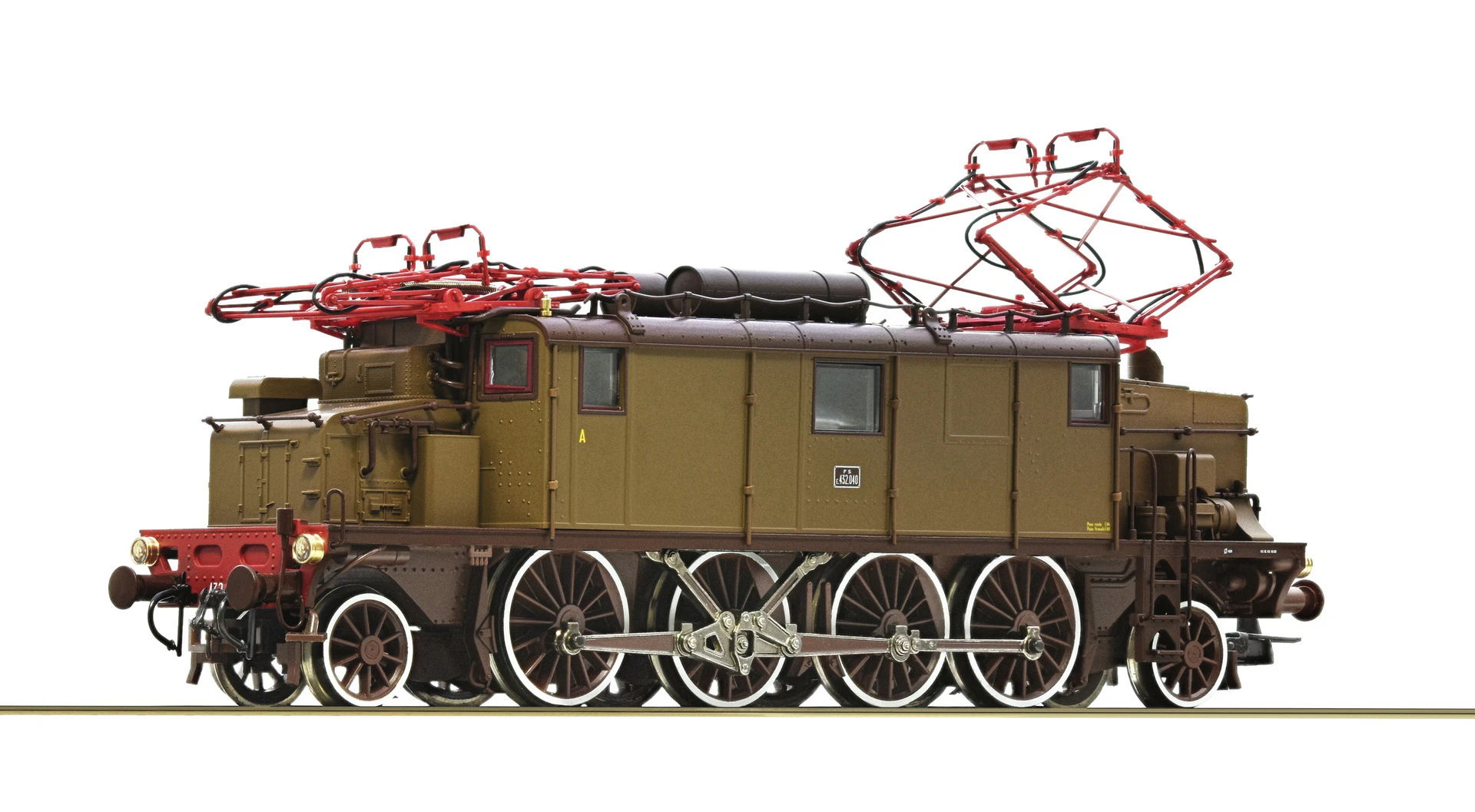 Roco 70467 FS Locomotiva elettrica trifase E.432, ep.IV - DCC Sound ...