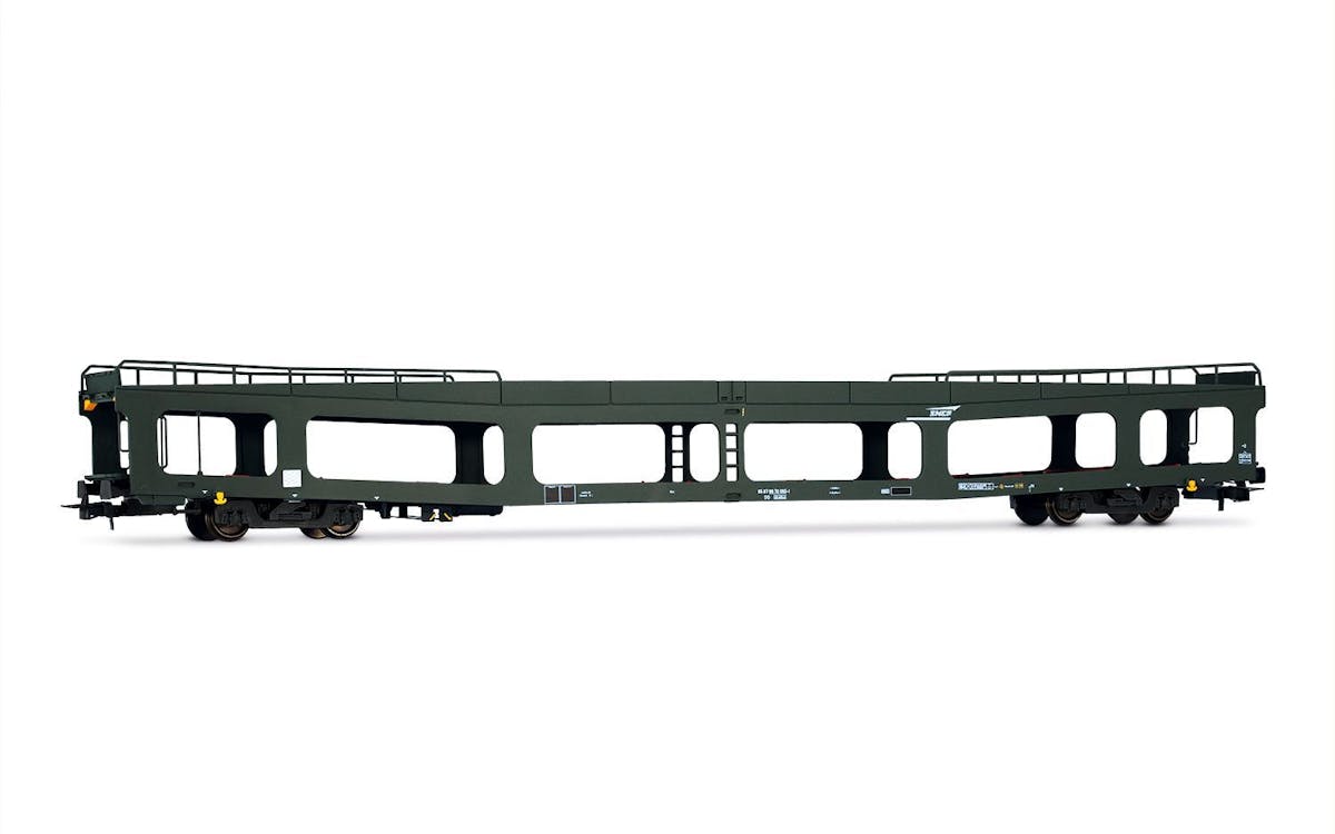 Jouef HJ4188 SNCF, carro DD DEV 66 per trasporto auto al seguito ...