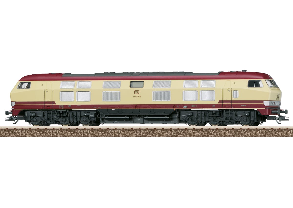 Trix 25322 DB locomotiva diesel Gruppo 232,ep.IV - DCC Sound ...