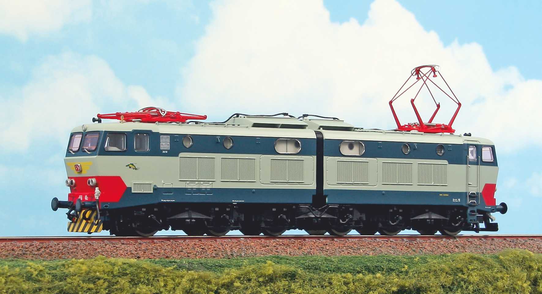 Acme 69398 FS Locomotiva elettrica E.656.482 (quinta serie). Livrea d ...