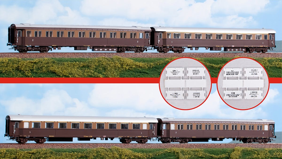 Acme 55290 FS Set formato da una carrozza di 1a classe Tipo Az 23500 e ...