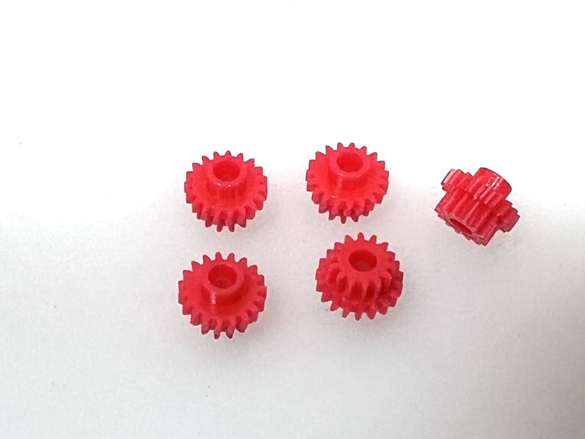 Lineamodel LM04Z19DX Doppio ingranaggio Modulo 04 - Z 19 DX destro ...