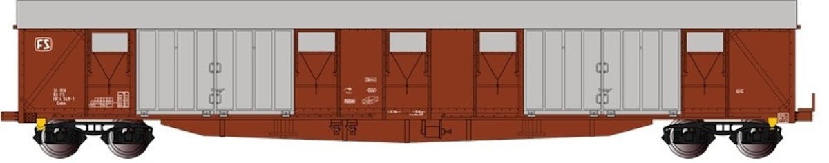 Os.kar 4126 FS carro tipo Gabs 31 RIV 83 FS 181 4 549-1 logo TV 4 porte ...