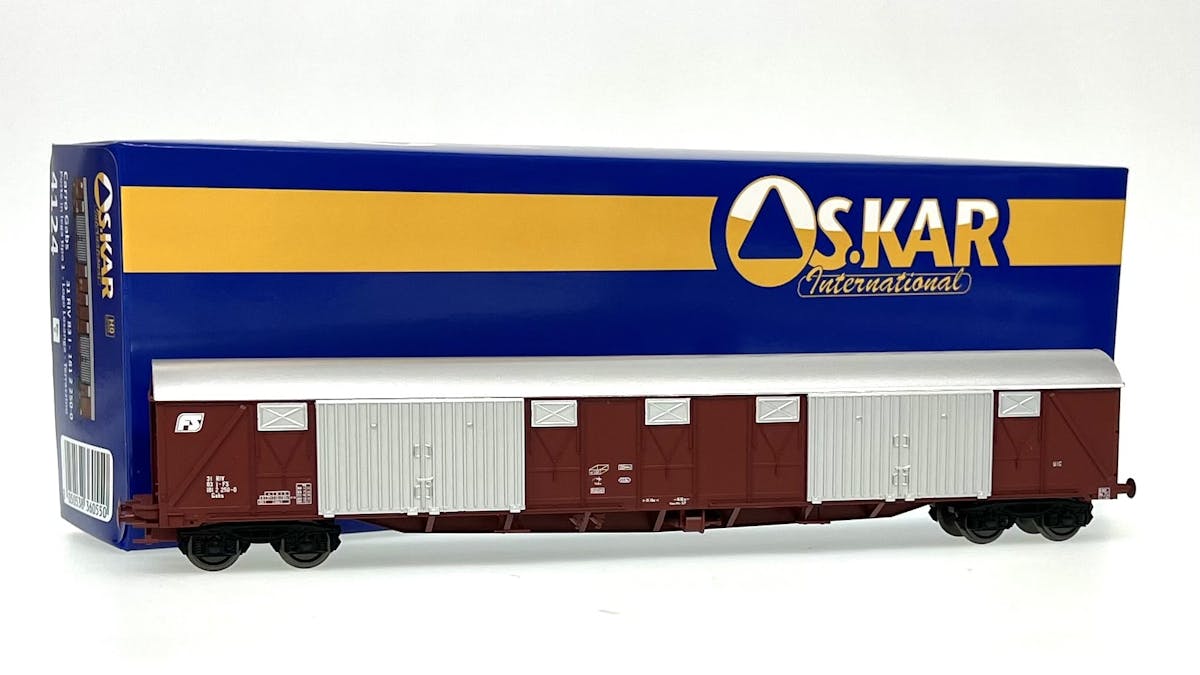 Os.kar 4124 FS carro tipo Gabs 31 RIV 83 I-FS 181 2 250-0 logo losanga ...