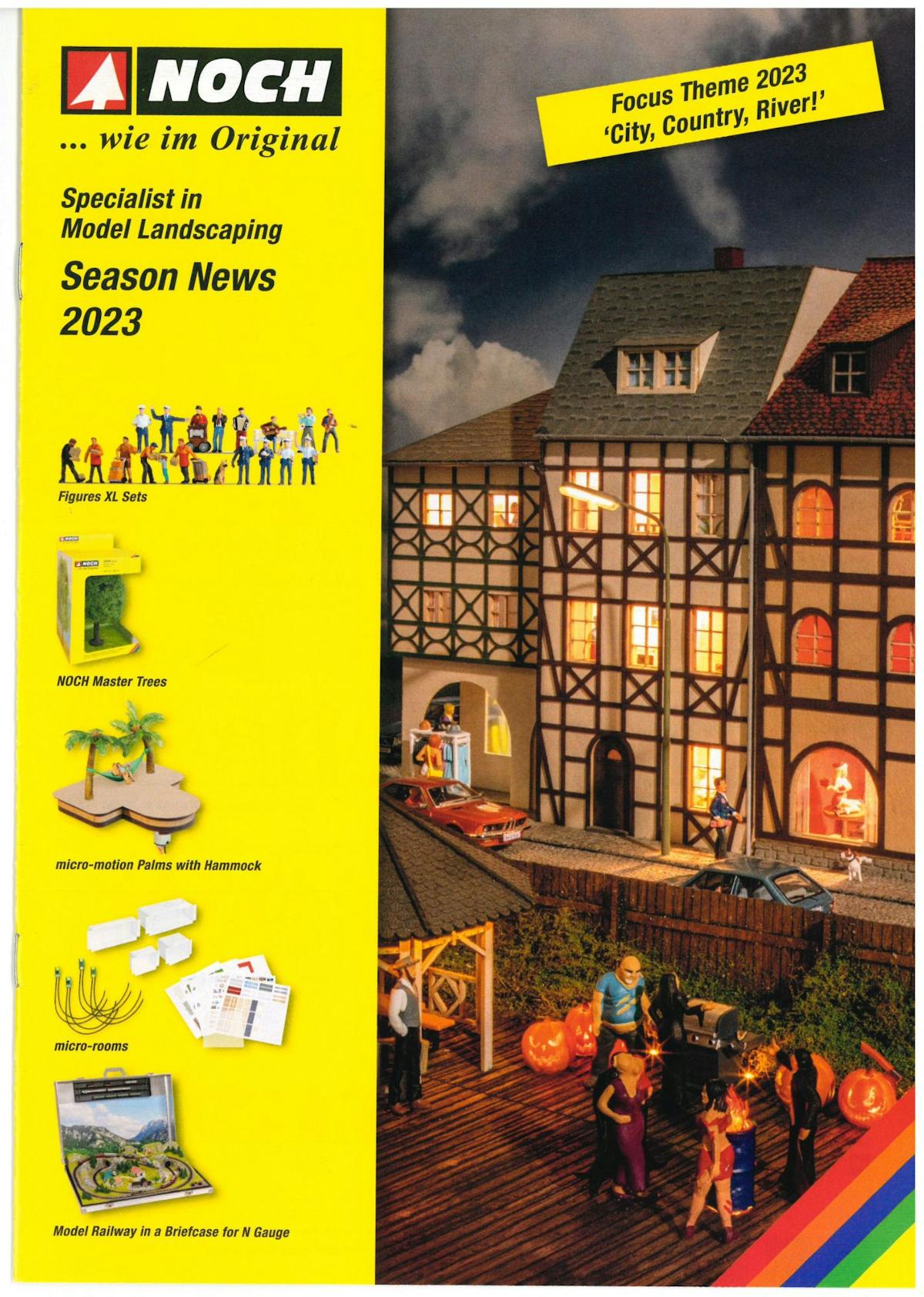 Noch 71677 NOCH Catalogo novità 2023 b - Inglese - TecnoModel.it