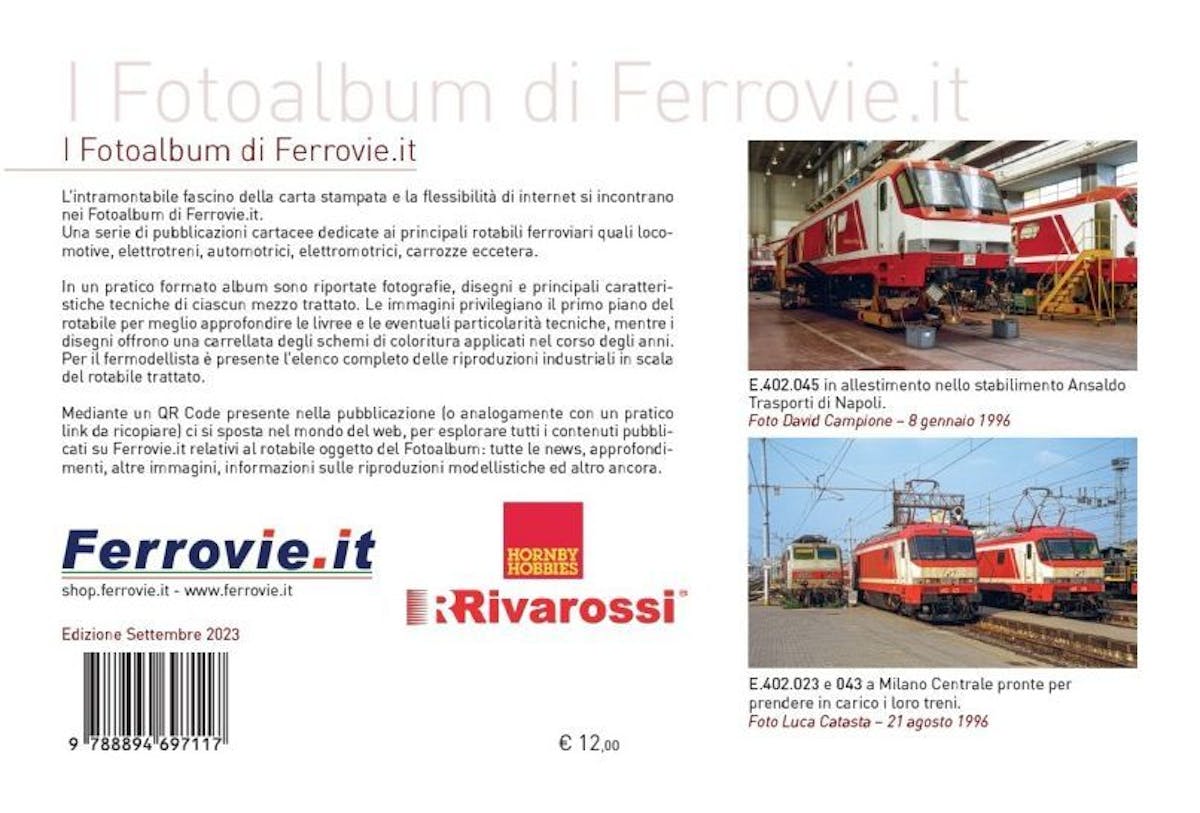 Ferrovie.it L00692 Locomotive elettriche FS E.402 - E.401 - TecnoModel.it