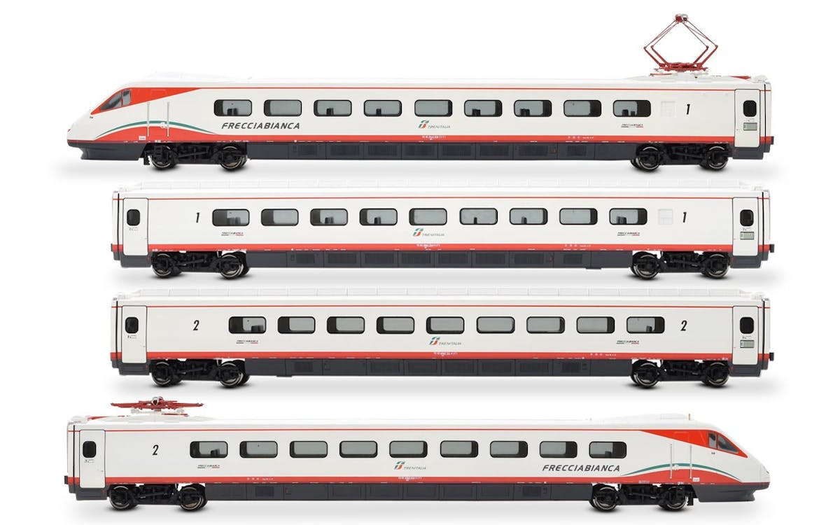 Rivarossi HR2962 FS, set di 4 unità, treno ad alta velocità ad assetto ...