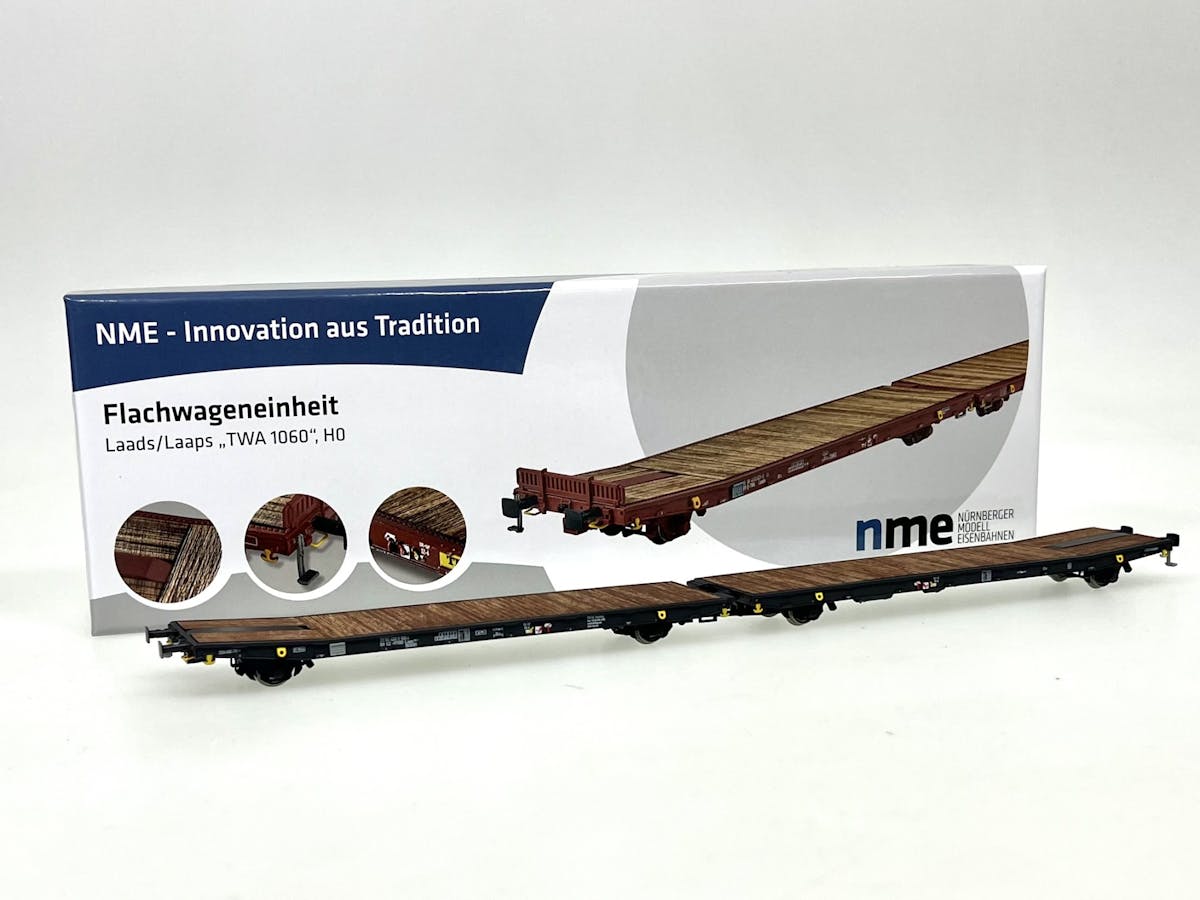 NME 534610 CZ-VTGD carro pianale articolato ribassato, trasporto ...