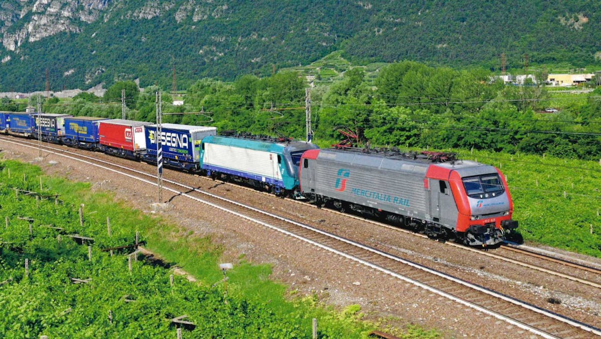 Roco 70465 FS Locomotiva elettrica E.412 013, Mercitalia Rail, ep.VI ...