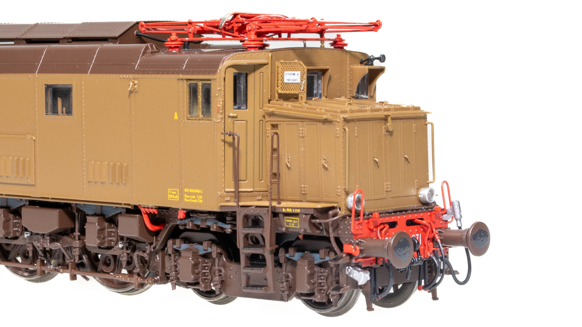 AIMX models AX2081 FS locomotiva elettrica E.428 071 di 1 serie Dep. Loc. Bologna, ep.IV ...