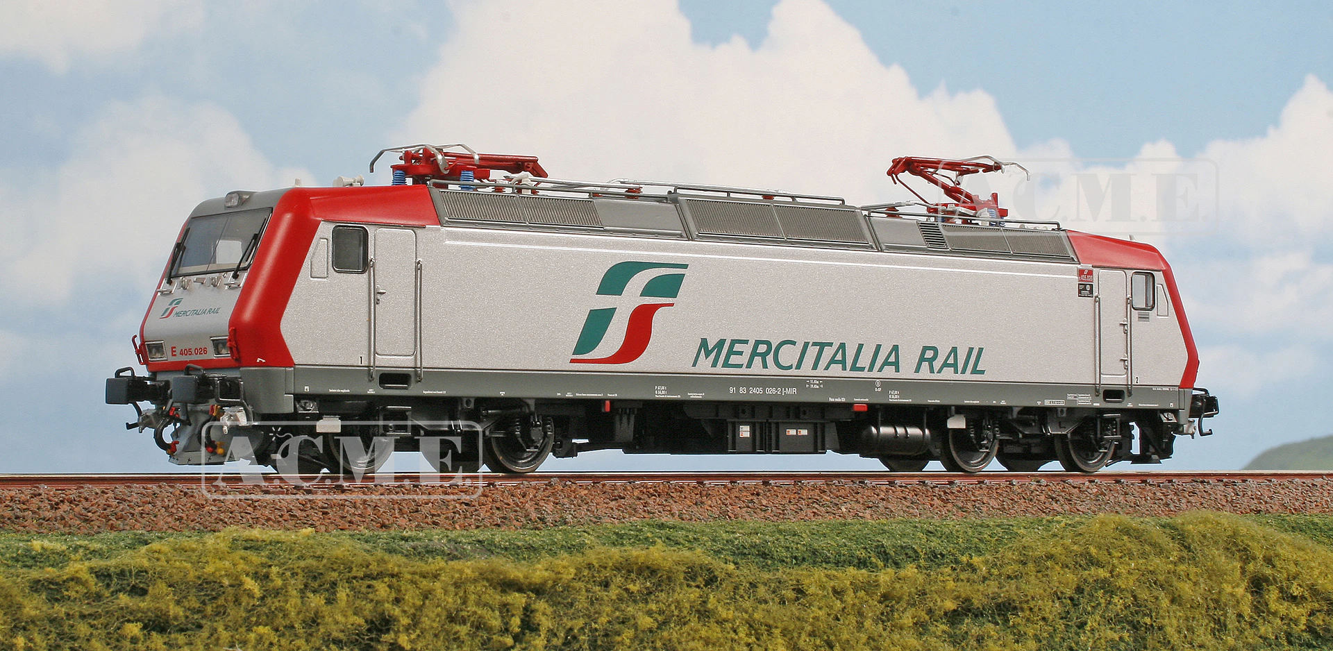 Acme 60176 FS Locomotiva delle FS E.405.026 nella livrea di Mercitalia ...