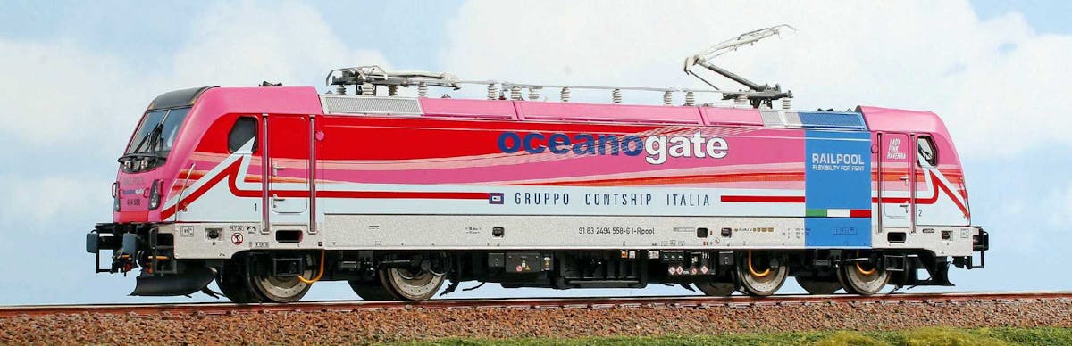 Acme 69693 Locomotiva TRAXX E 494 558 livrea “RAILPOOL - Lady Pink ...