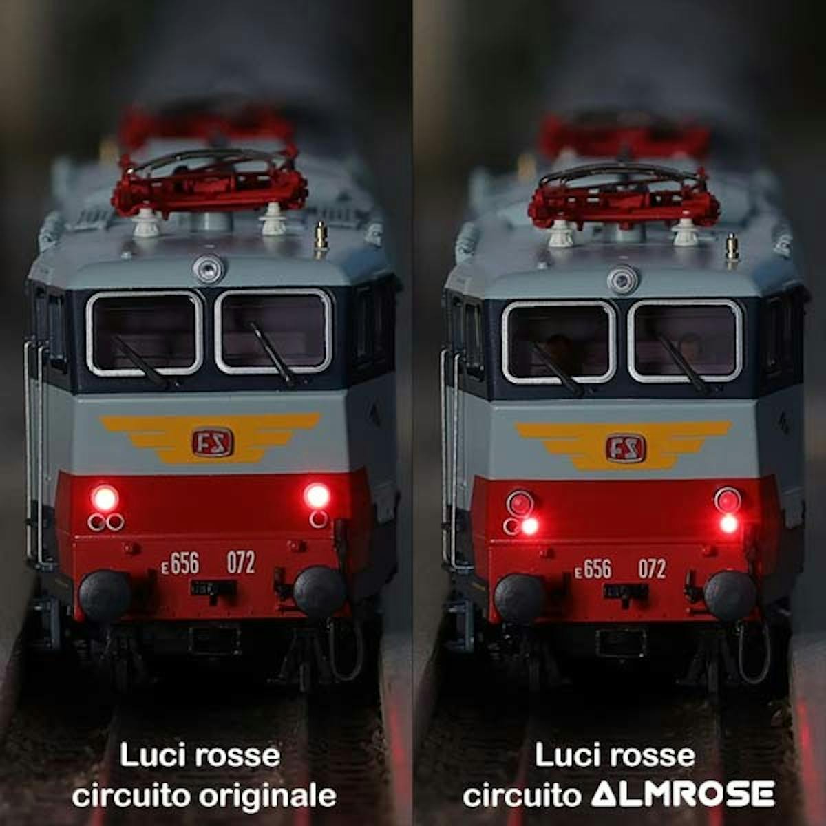 Almrose 04-30044 Kit luci di marcia per Roco® E656 - TecnoModel.it