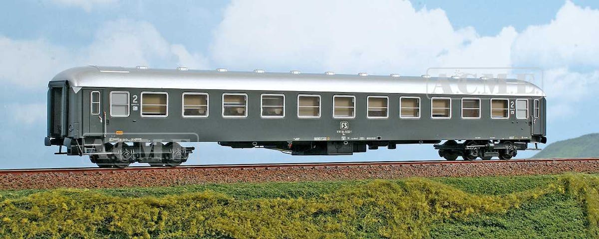 Acme 50981 FS carrozza tipo UIC-X di 2a classe a cuccette. Livrea ...
