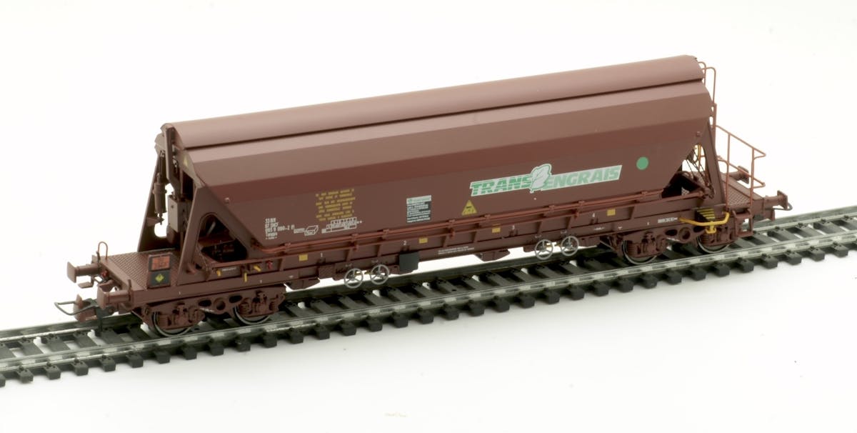 Albert Modell 065319 SNCF Trans Engrais carro tramoggia Tanpps, marrone ...