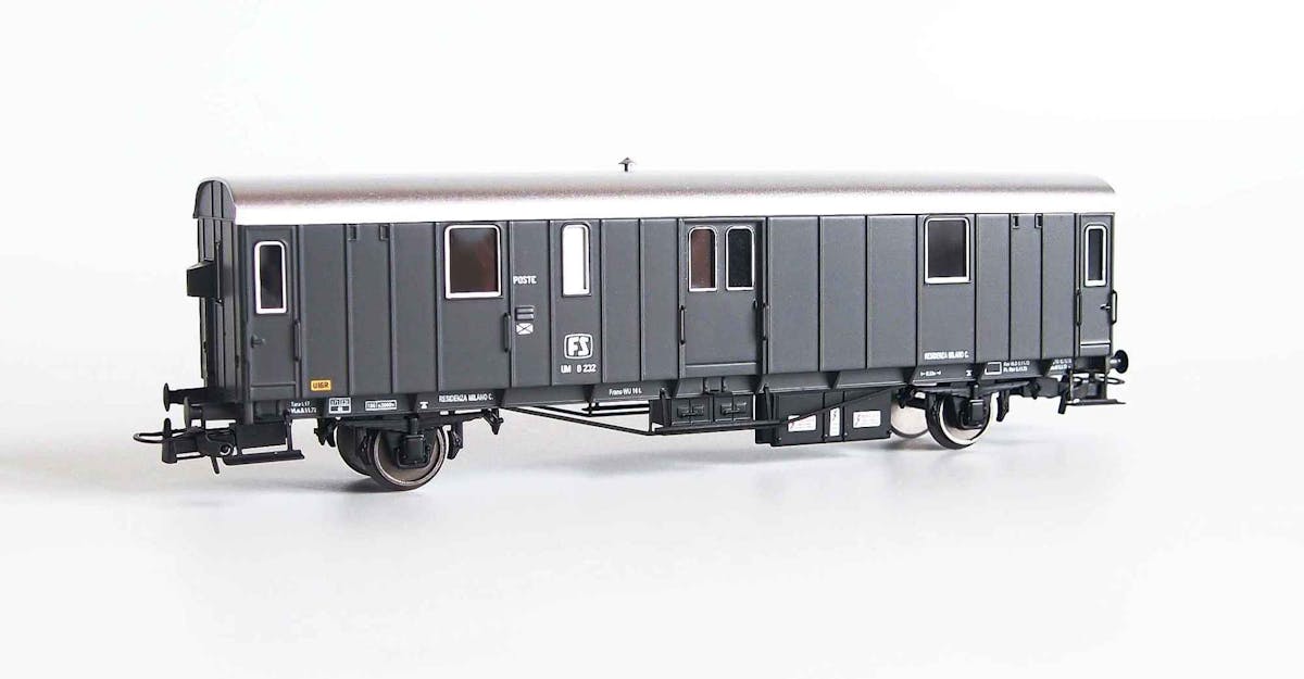 Atm CF05.005 FS, carro Postale e Messaggeri tipo UM24 serie 232 con ...