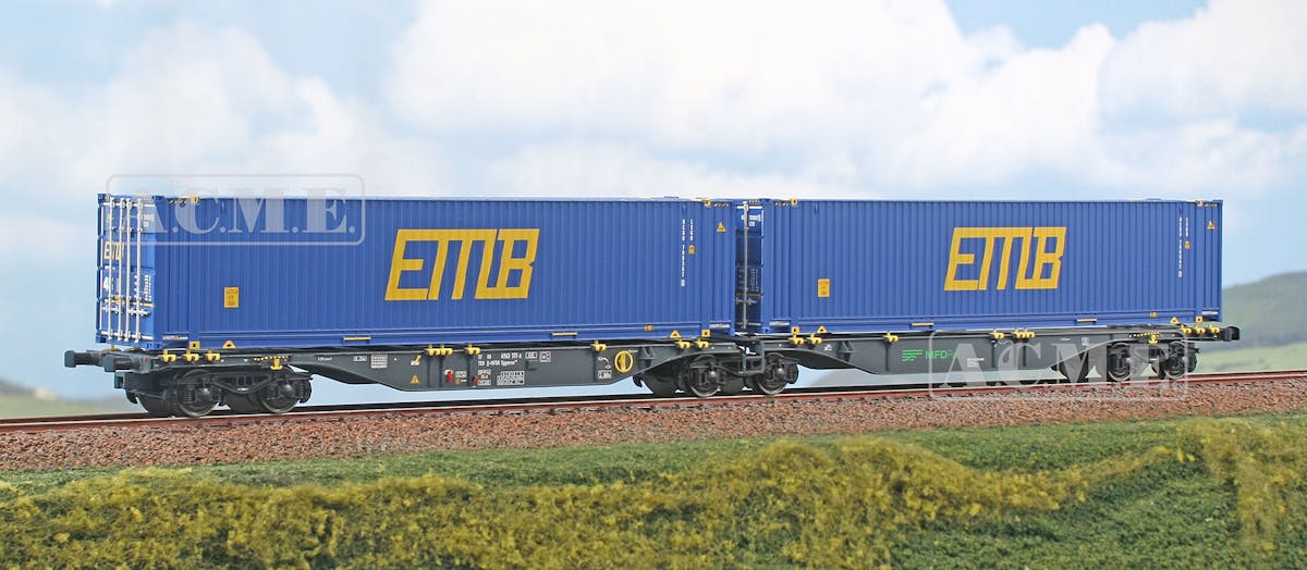 Acme 40395 Carro intermodale Tipo Sggmrss 90’ MFD Rail di ...