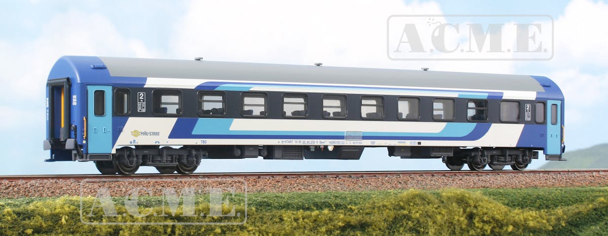Acme 52979 MAV Carrozza di 2 cl., Bpee nella livrea attuale MÁV Start ...
